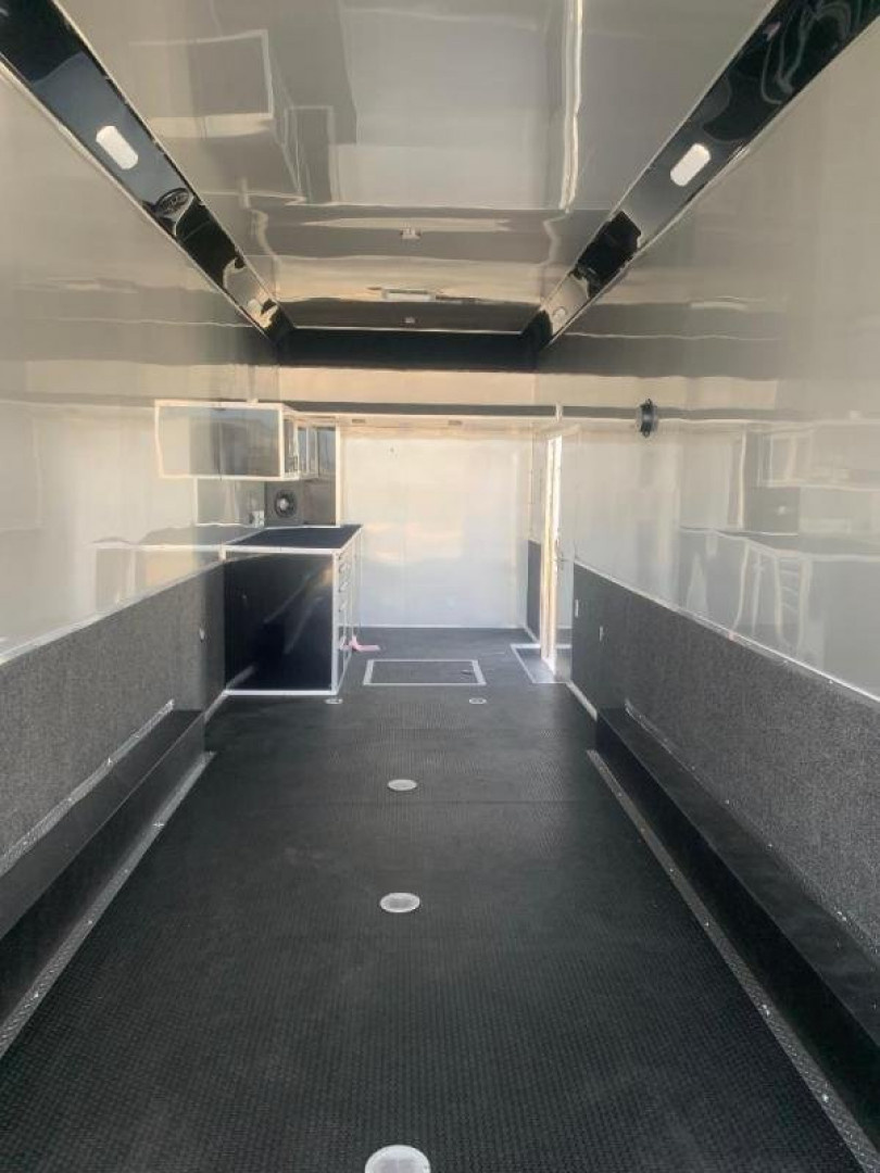 New 2025 32' Haulmark EDGE PRO SPRINT Car / Racing Trailer 9' 4 interior