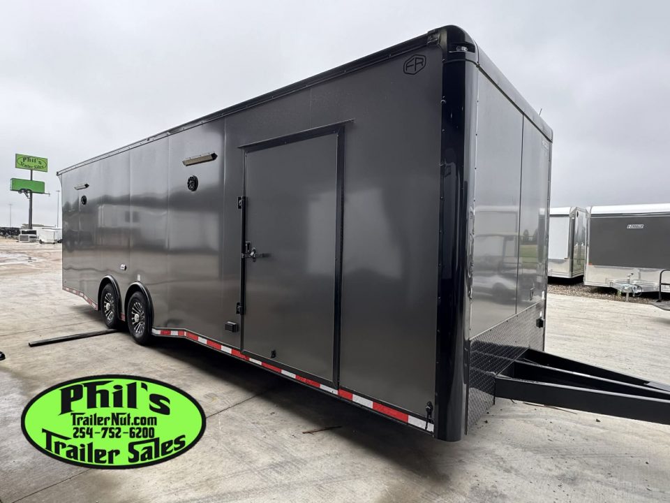 New CONTINENTAL CARGO NEW 85X28 ENCLOSED CAR RACE TRAILER CAR HAULER ...