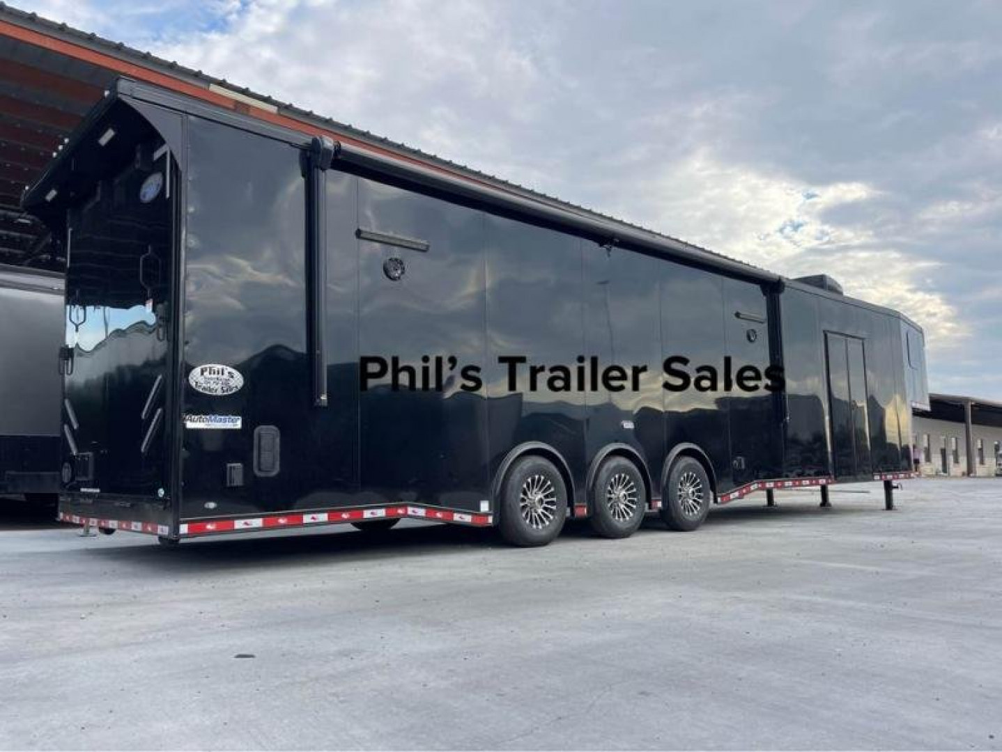 New CONTINENTAL CARGO NEW 85X44 ENCLOSED CAR RACE TRAILER BATHROOM CAR ...