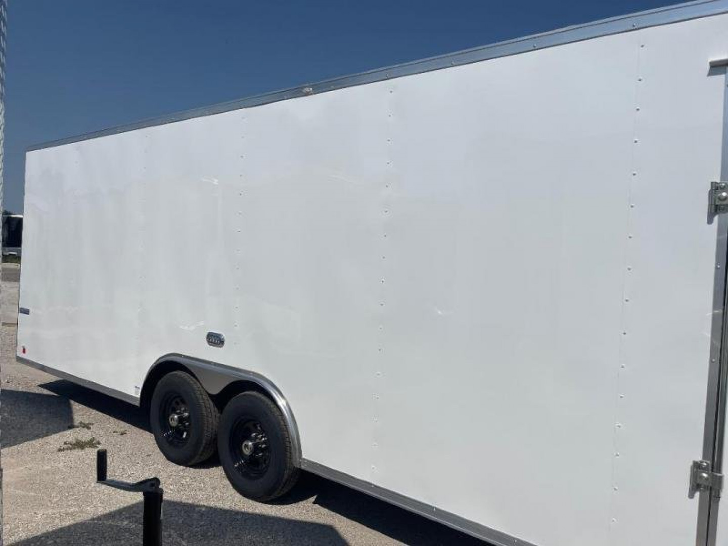 New CONTINENTAL CARGO 28 + V NOSE ALUMINUM WHEELS ENCLOSED TRAILER CAR ...