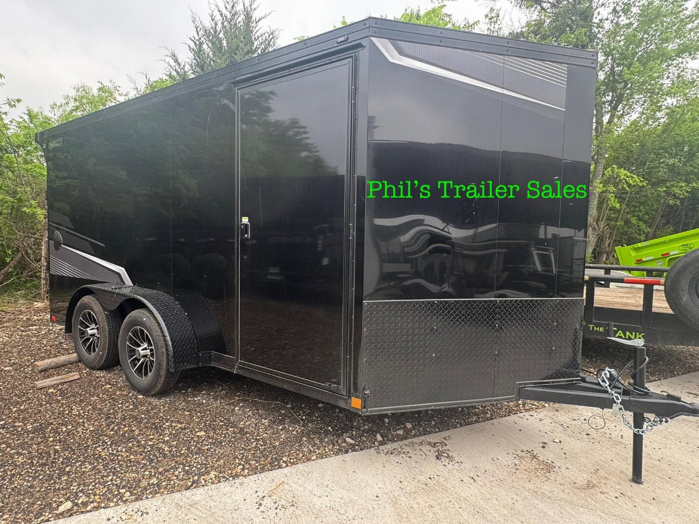 New Haulmark EXTRA HT 7X14 + 3' V MOTORCYCLE TRAILER Motorcycle Trailer ...