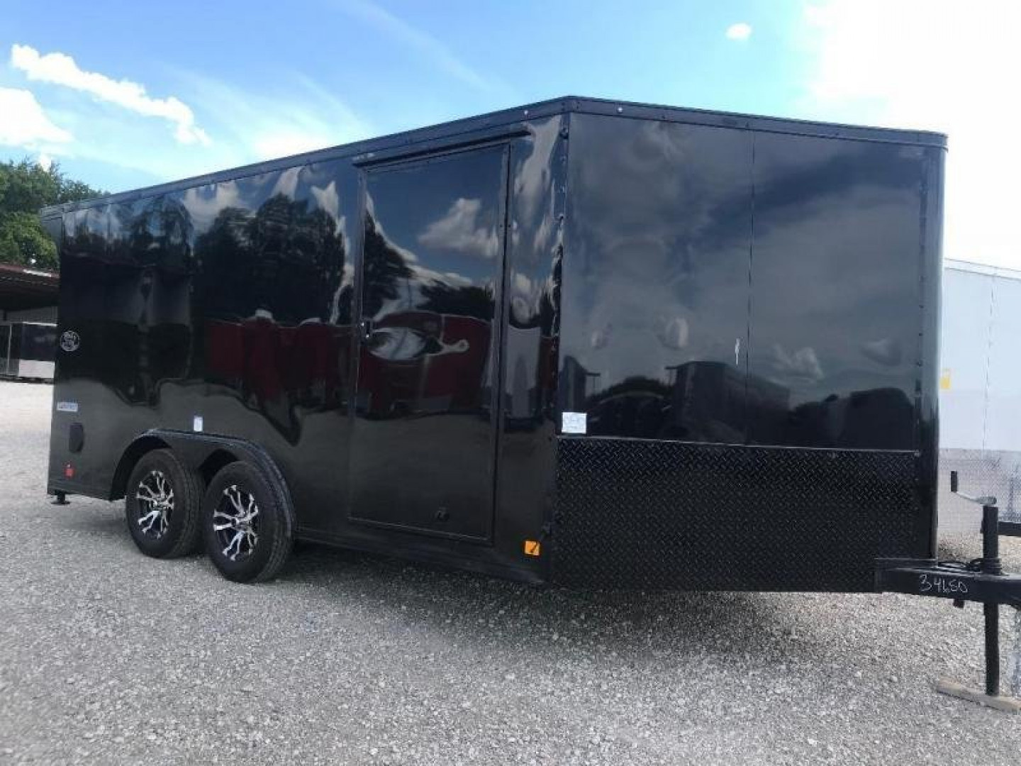 New Continental Cargo NEW 85X16 V-NOSE ENCLOSED TRAILER MOTORCYCLE ...