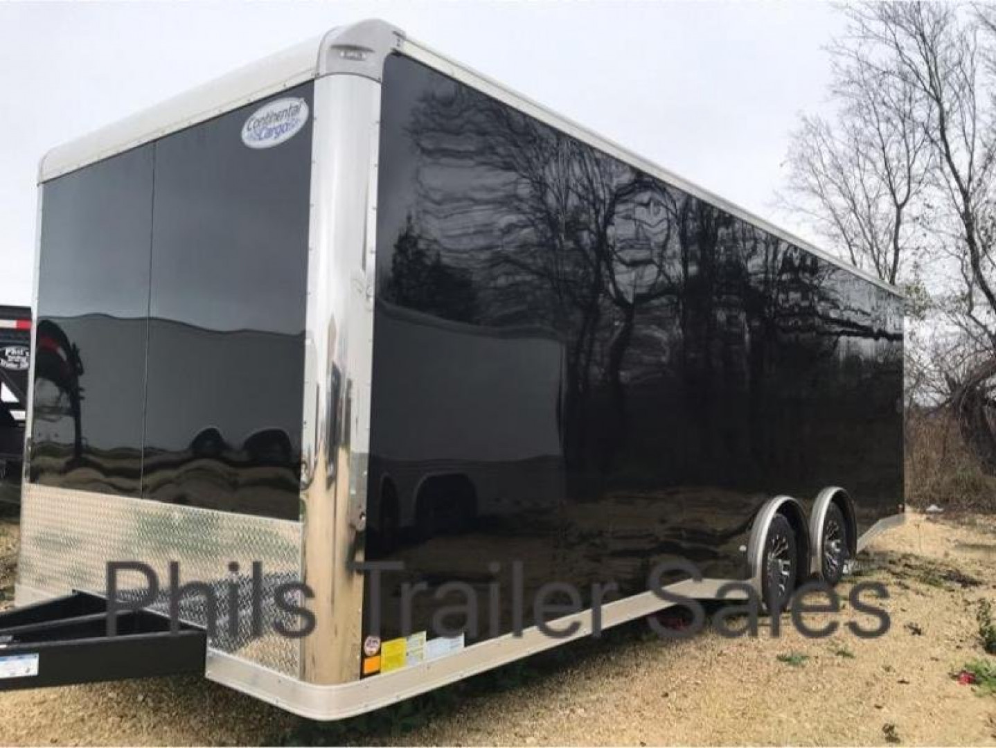New CONTINENTAL CARGO NEW 85X24 ENCLOSED TRAILER RACE COMMERCIAL GRADE ...
