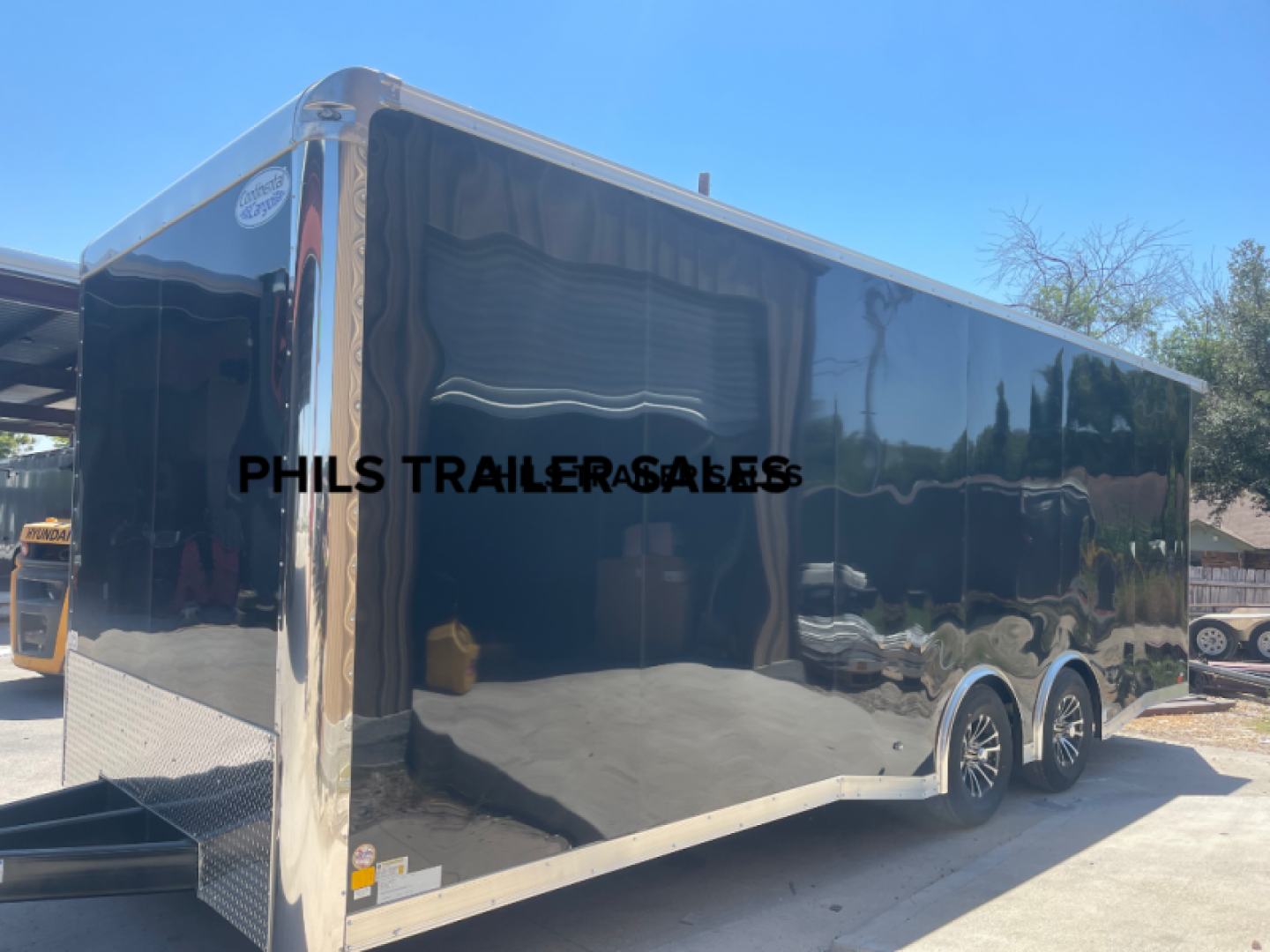 New CONTINENTAL CARGO NEW 85X24 ENCLOSED TRAILER RACE COMMERCIAL GRADE ...