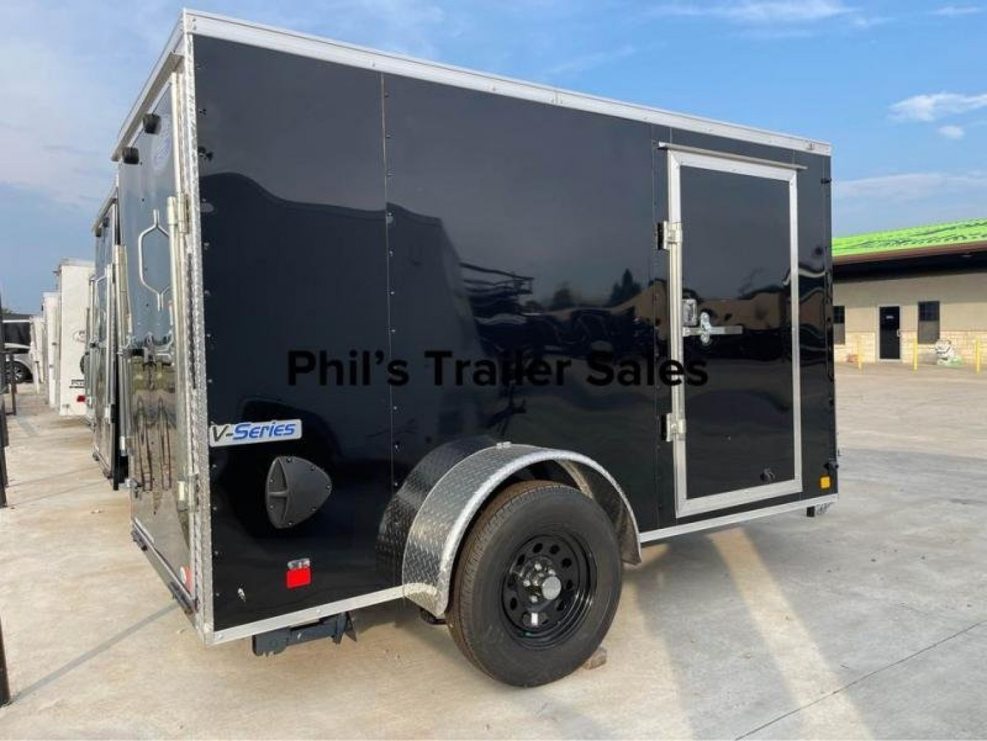 New CONTINENTAL CARGO 5X8 ENCLOSED TRAILER CARGO TRAILER RAMP NATIONAL ...