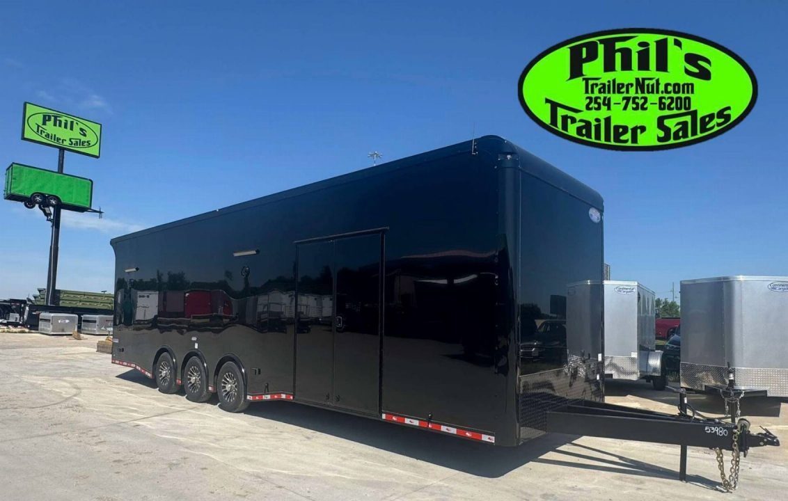 New CONTINENTAL CARGO NEW 85X32 ENCLOSED RACE CAR TRAILER LATE MODEL ...
