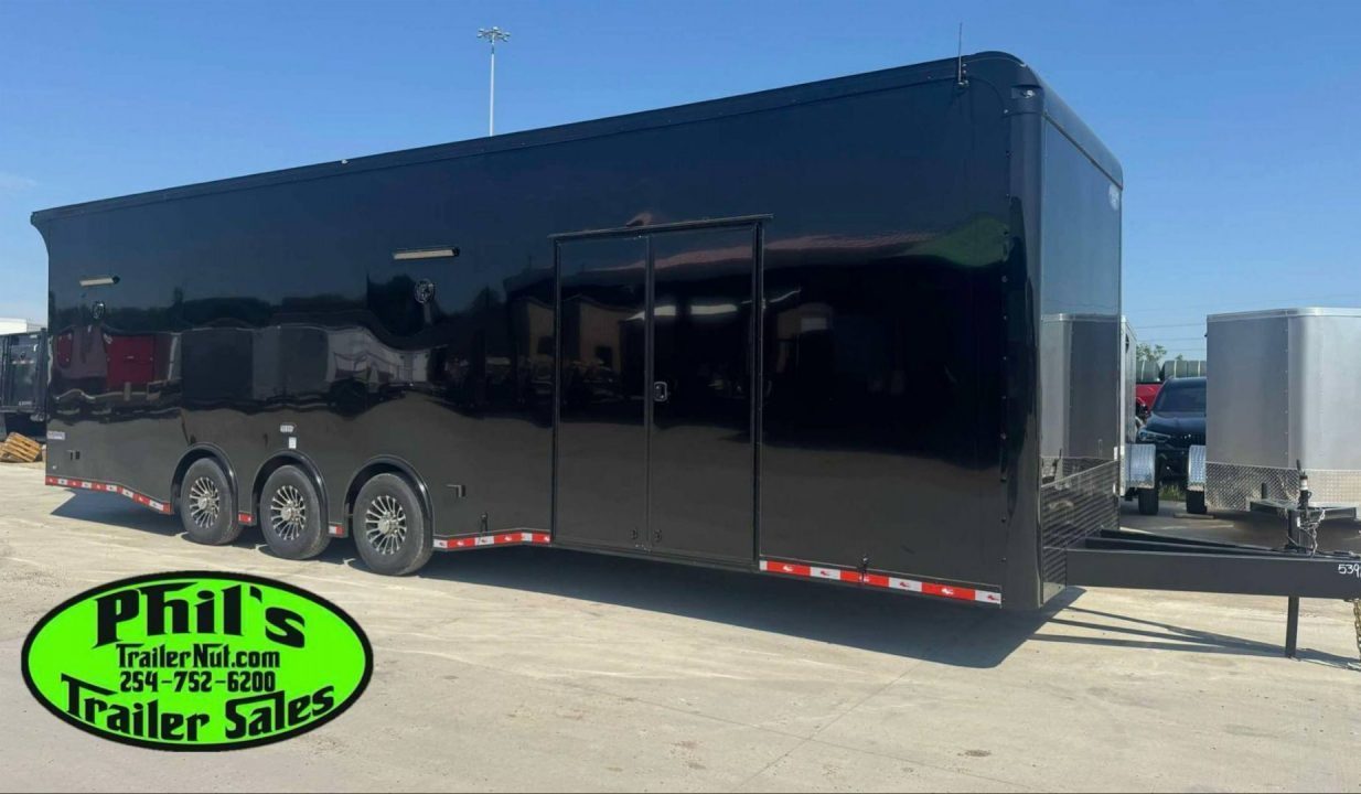 New CONTINENTAL CARGO NEW 85X32 ENCLOSED RACE CAR TRAILER LATE MODEL ...