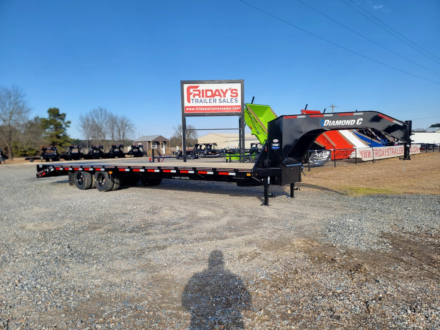 New 2025 Diamond C Trailers FMAX210 32' x 102 with Max Ramps Equipment ...