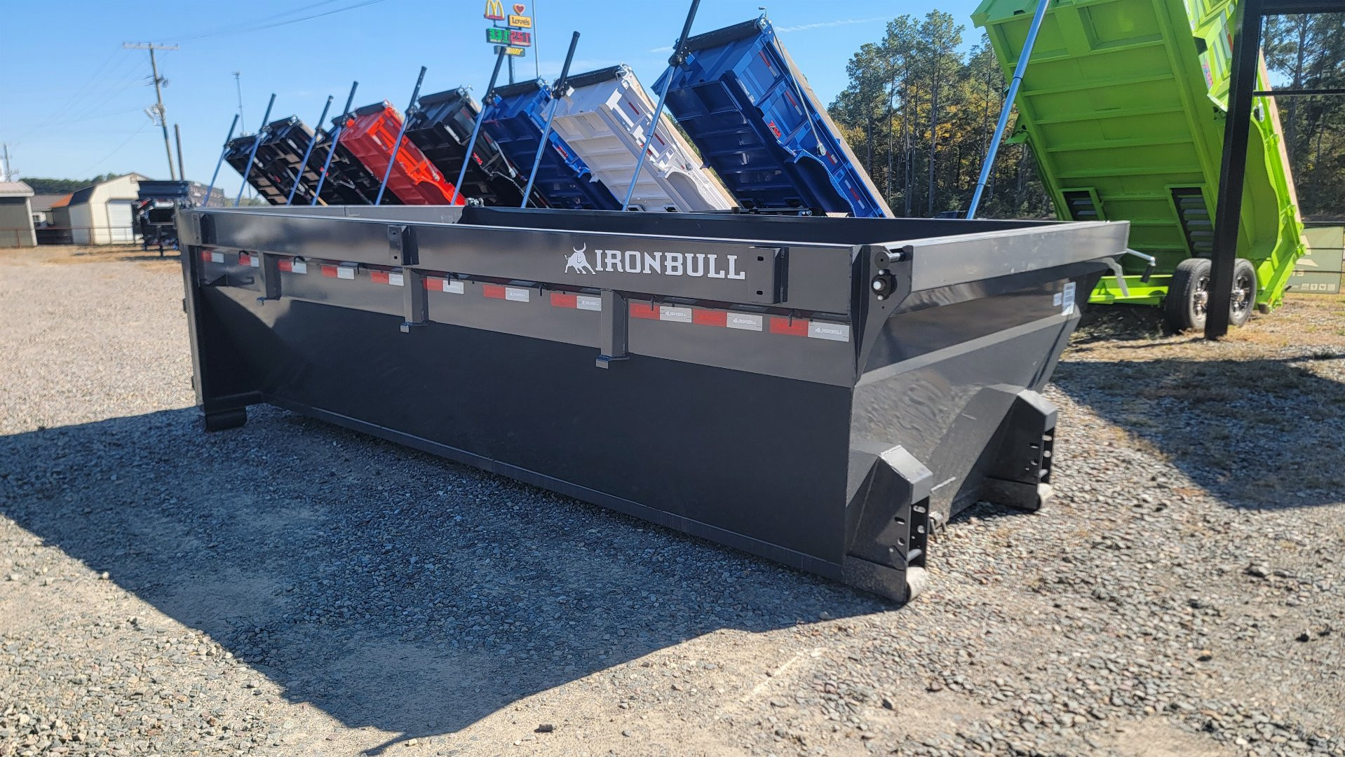 New 2025 Iron Bull 16' Iron Bull Roll-Off Dump Bin