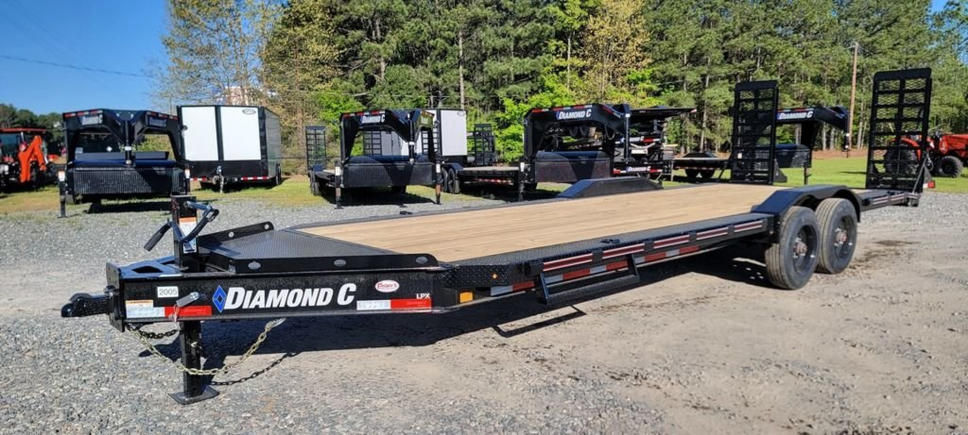 New 2024 Diamond C LPX210 24'x102" 10k Axles for sale in Texarkana, TX