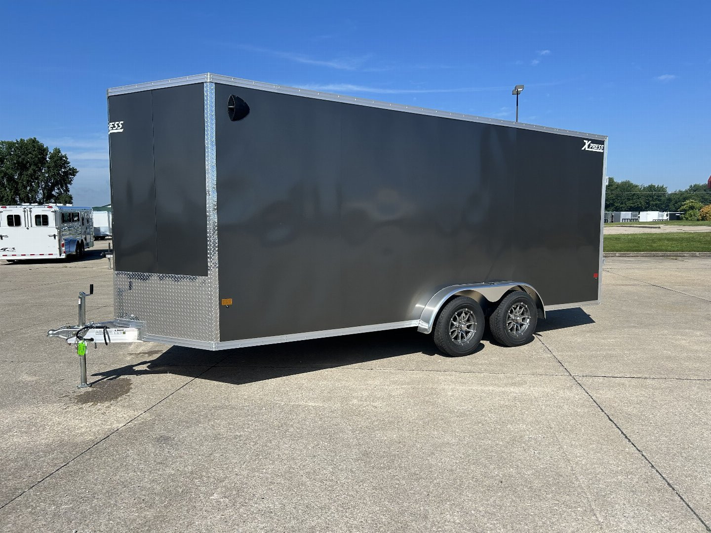New 2026 XPRESS TRAILER GROUP 7'4"x18' Aluminum Cargo / Enclosed ...