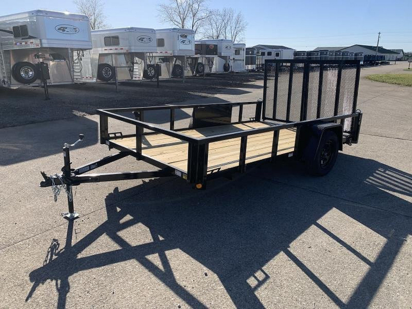New 2026 QUALITY STEEL AND ALUMINUM 82"x12' Utility Trailer