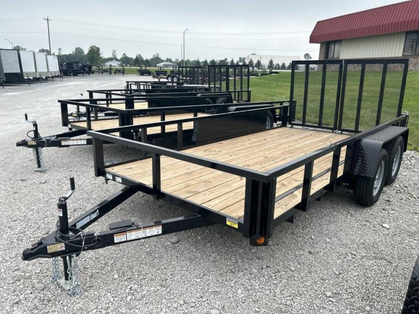 New 2026 Quality Steel and Aluminum 82"x14' Steel Utility Trailer