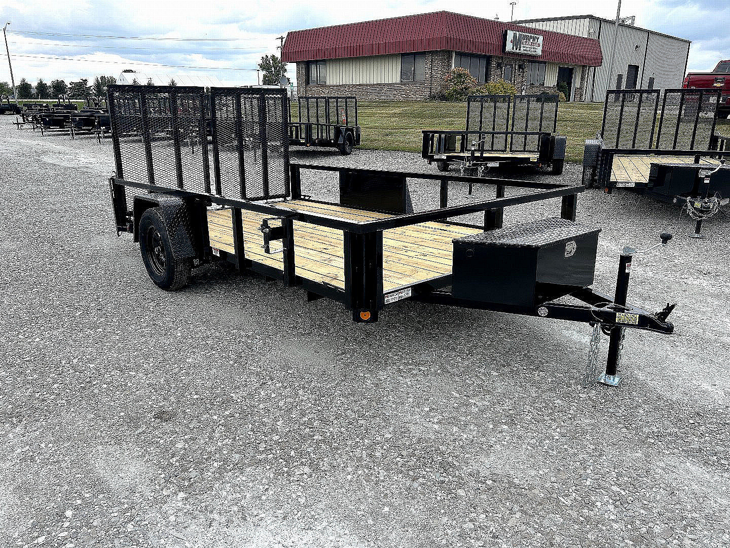 New 2026 Quality Steel and Aluminum 82"x12' Steel Utility Trailer