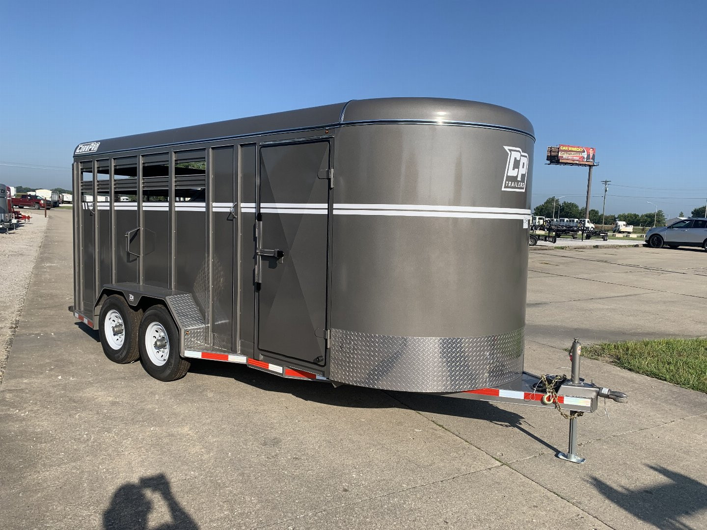 New 2025 CornPro SB18 7S 3 Horse Slant Load Horse Trailer for sale in ...