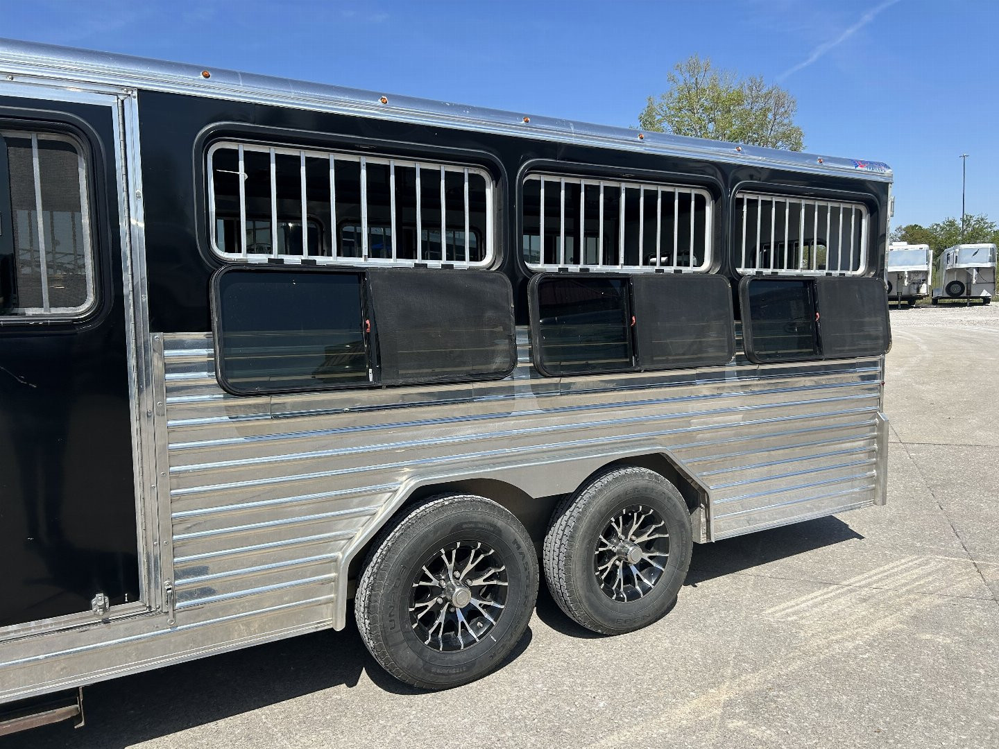 Used 2018 Frontier Trailers 8 Pen Show Stock Trailer