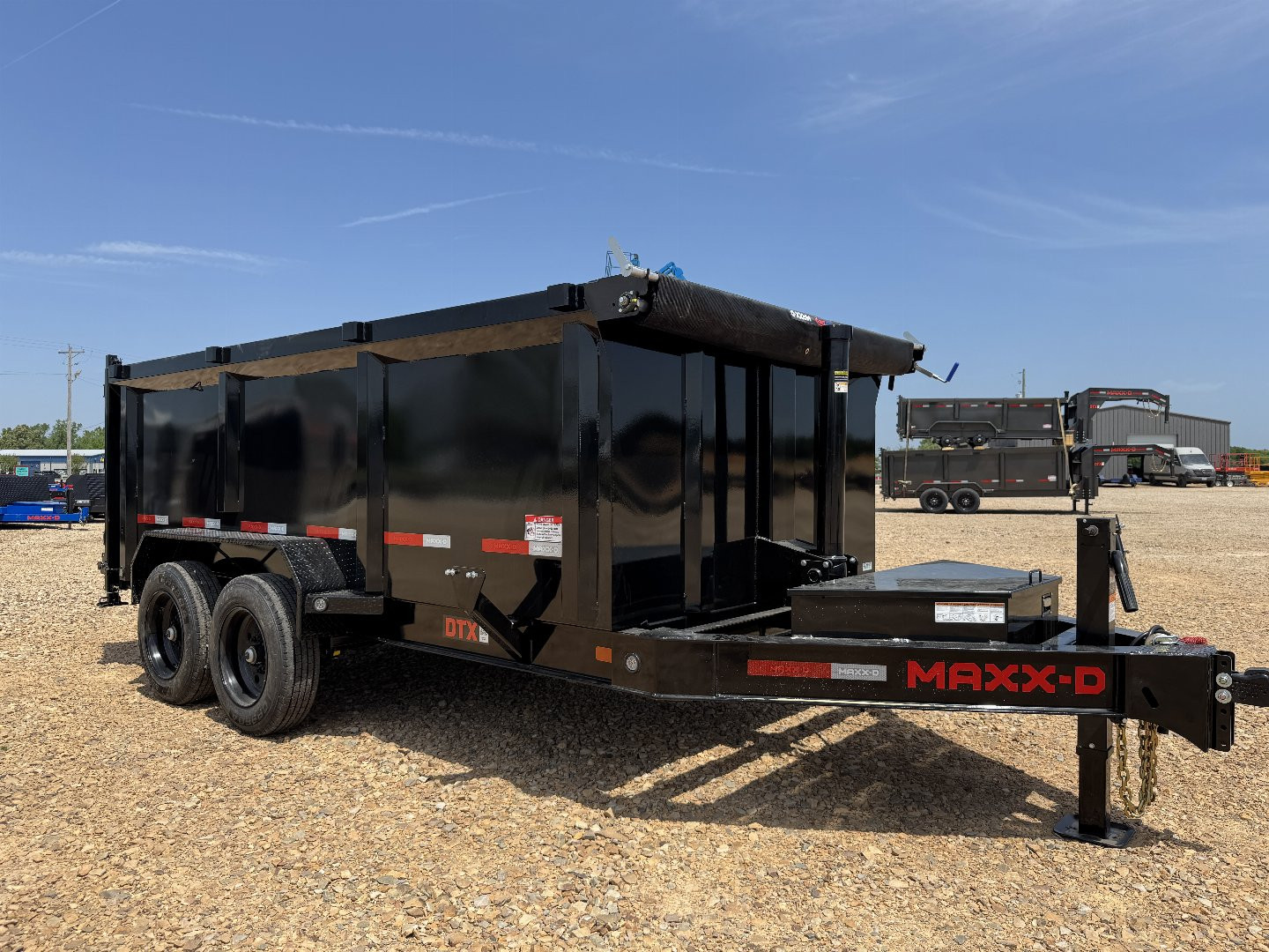 New 2025 MAXXD DTX8314 Dump Trailer
