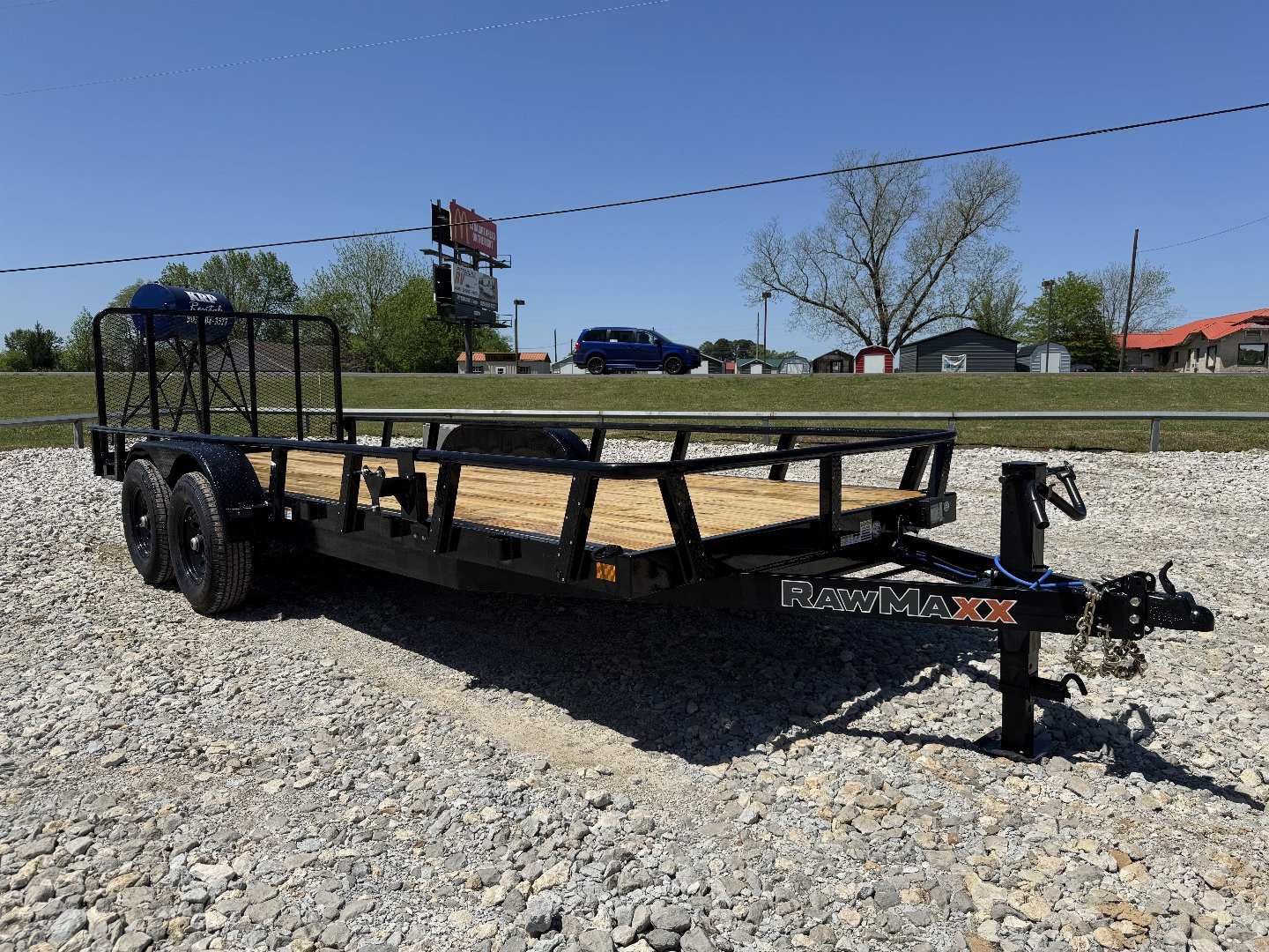 New 2025 RawMaxx UTX2083 Utility Trailer