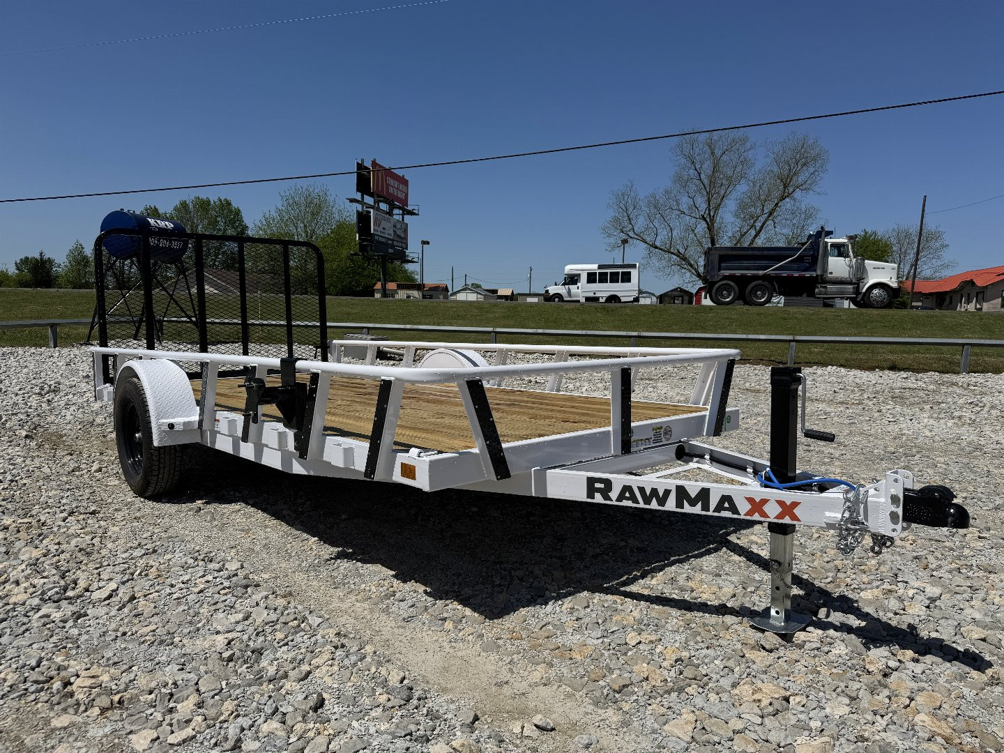 New 2025 RawMaxx UTX1477 Utility Trailer for sale in Pittsburg, TX
