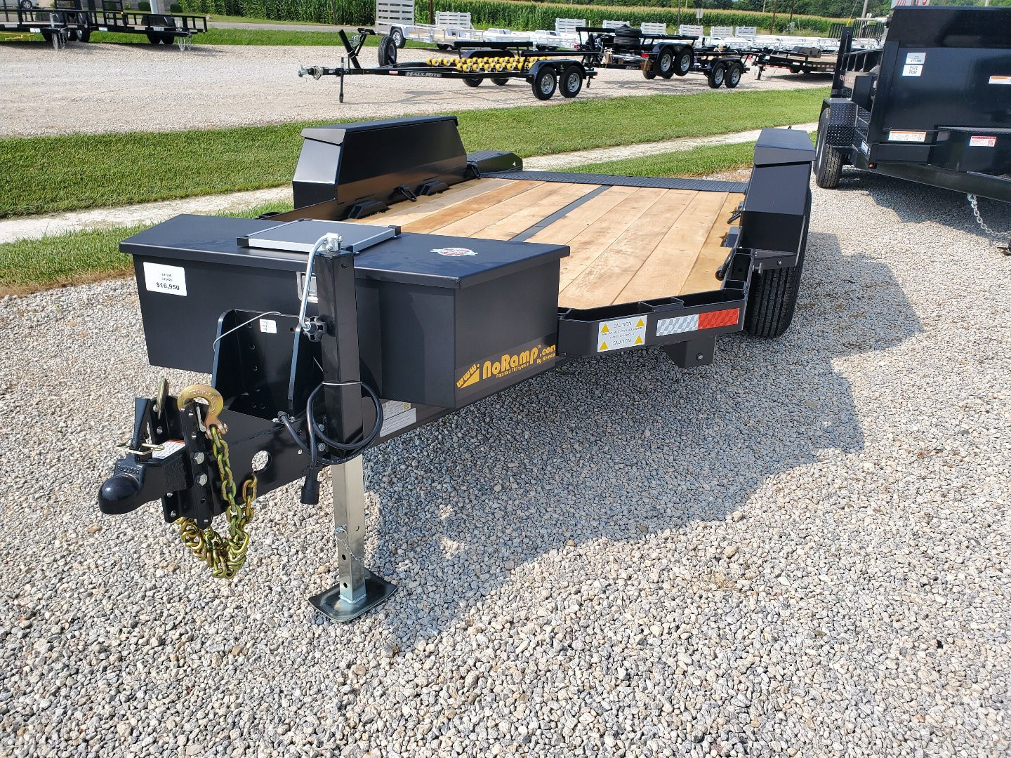 New 2024 No Ramp 74"x16' No ramp Trailer Equipment Trailer for sale in ...
