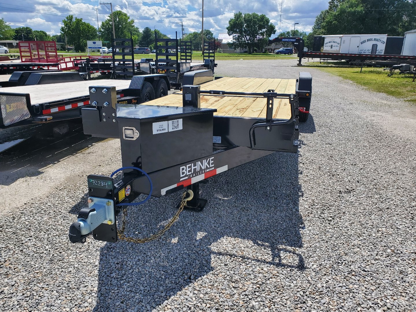 New 2025 Behnke 80x16+8 Tilt Trailer
