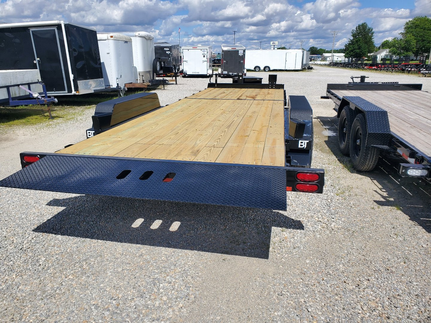 New 2025 Behnke 80x16+8 Tilt Trailer