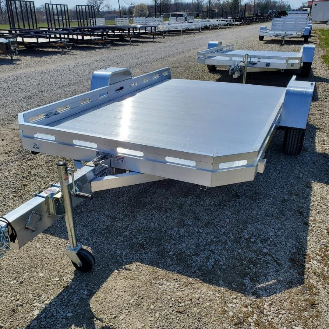 New 2025 Aluma 7712H Aluminum Tilt Trailer
