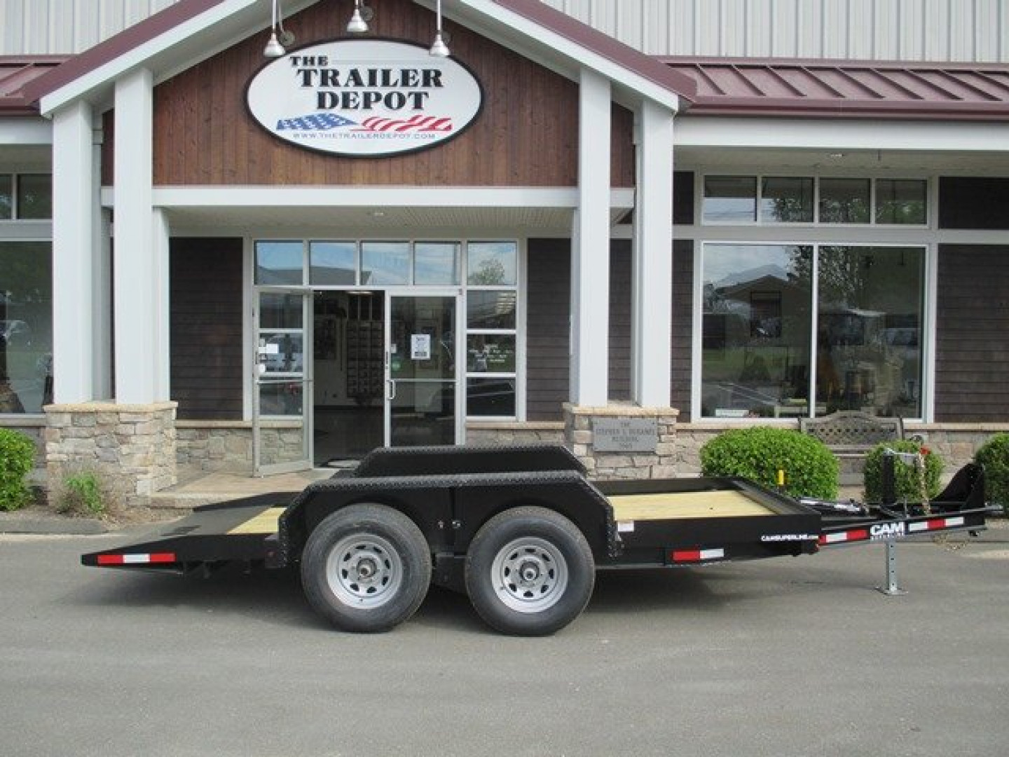New CAM Superline 6’3″ X 14′ FULL DECK TILT TRAILER 11K