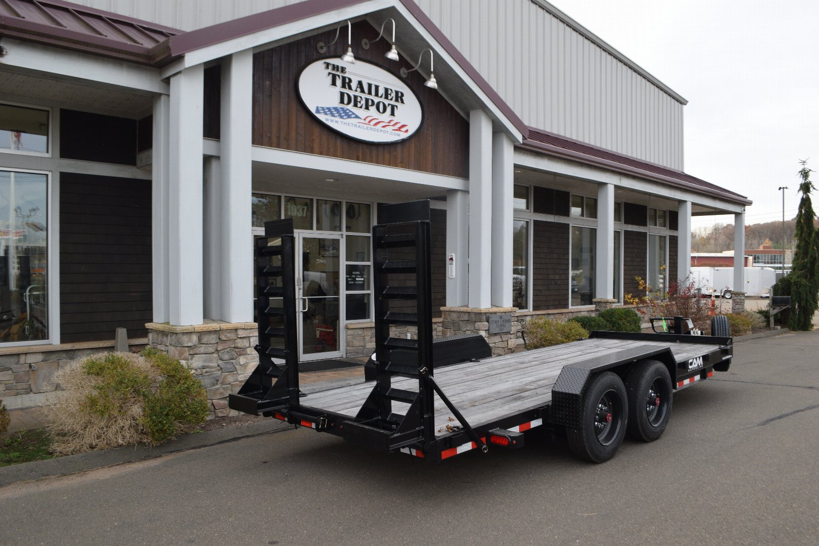 New CAM Superline 6'9" x 18' Channel Frame Equipment Trailer 17.6K for ...