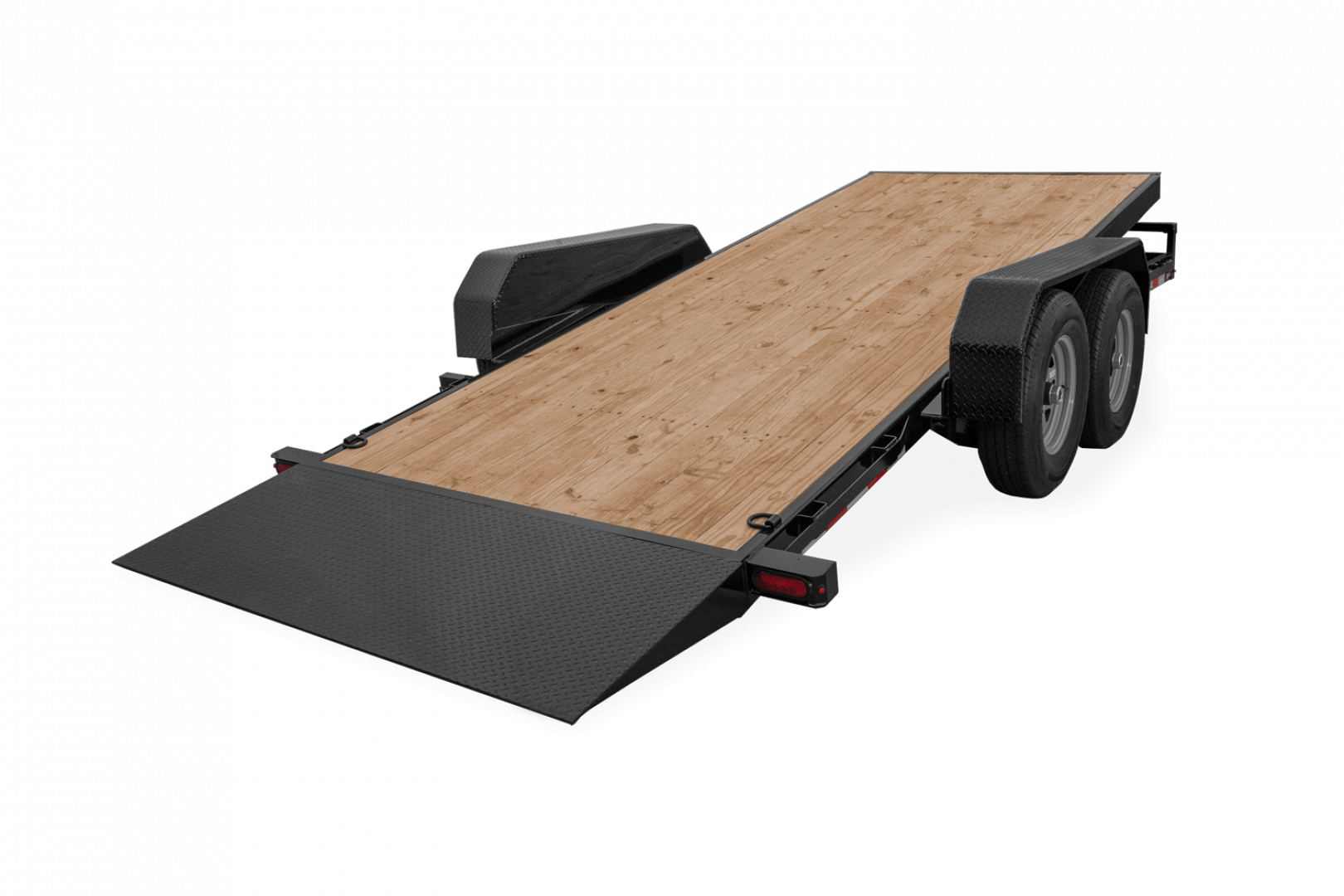 New Sure-Trac 7' x 18' + 4' Equipment Tilt Trailer 14K