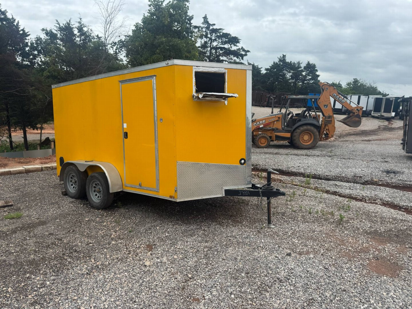 Used 2023 Spartan Cargo 7x12 Tandem Axle Cargo / Enclosed Trailer