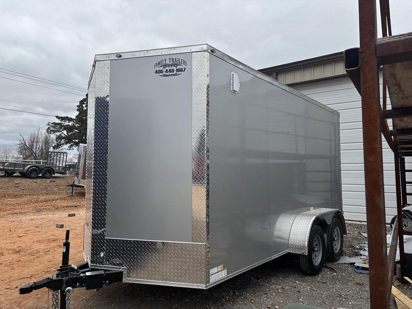 New 2025 FGT 7x14TA Cargo / Enclosed Trailer -SEMI SCREWLESS EXTERIOR