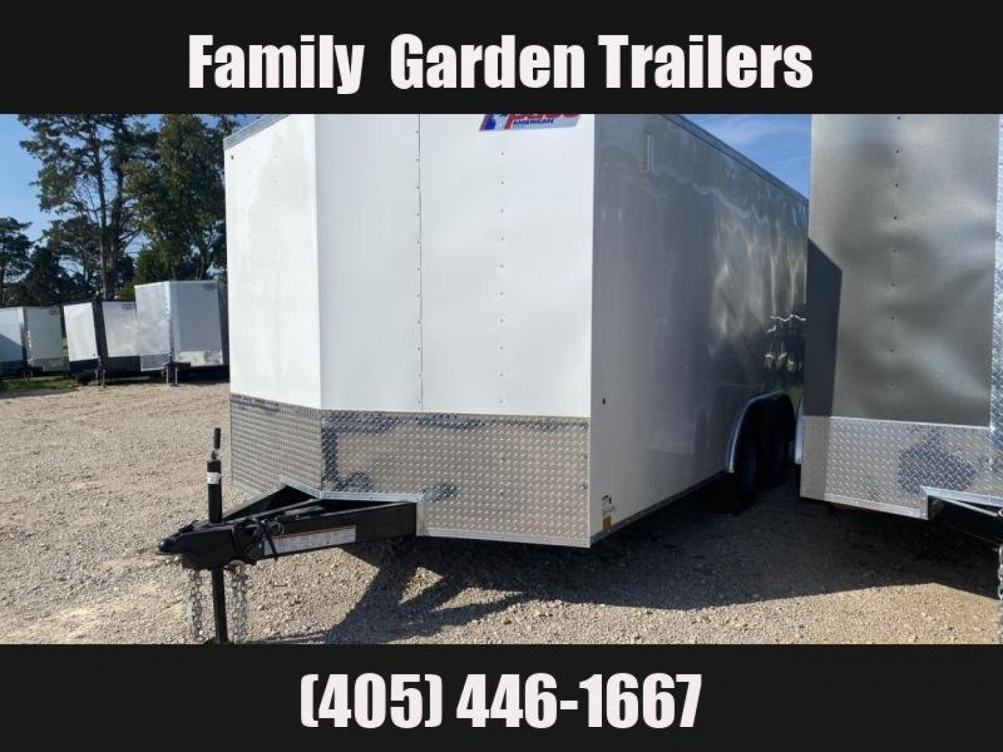 New 2023 Pace American 8.5x16TA2 Cargo / Enclosed Trailer
