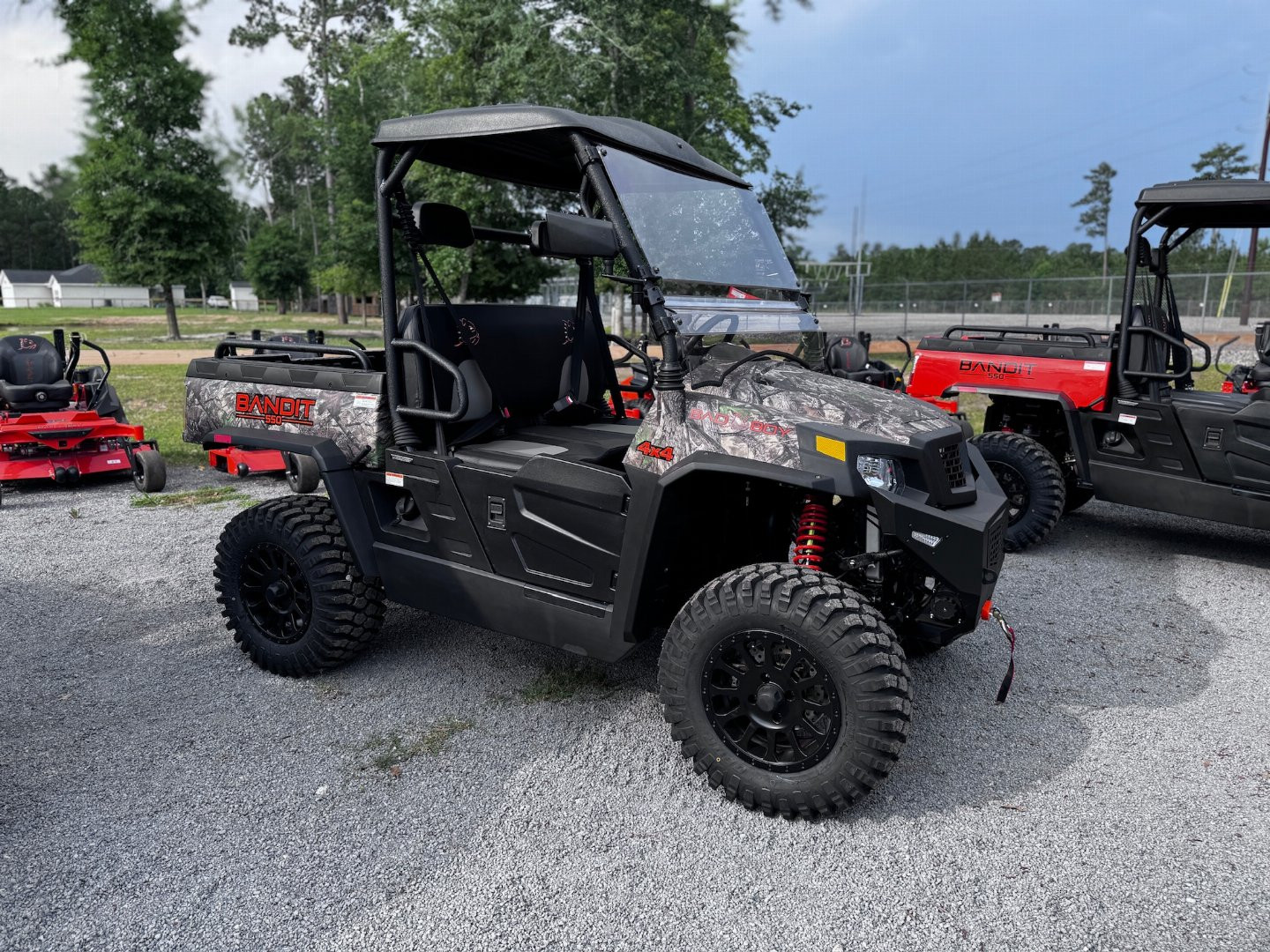 New 2025 Bad Boy Bandit 550 Camo Side by Side