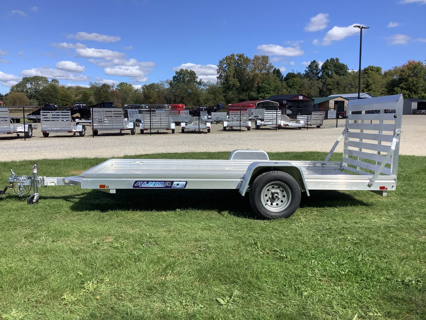 New 2025 Aluma 6312ESA-S-TG Utility Trailer