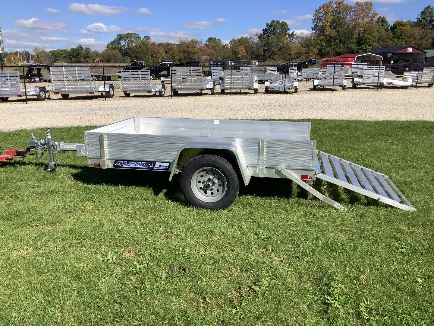 New 2025 Aluma 548ESA-S-TG Utility Trailer for sale in Orrville, OH