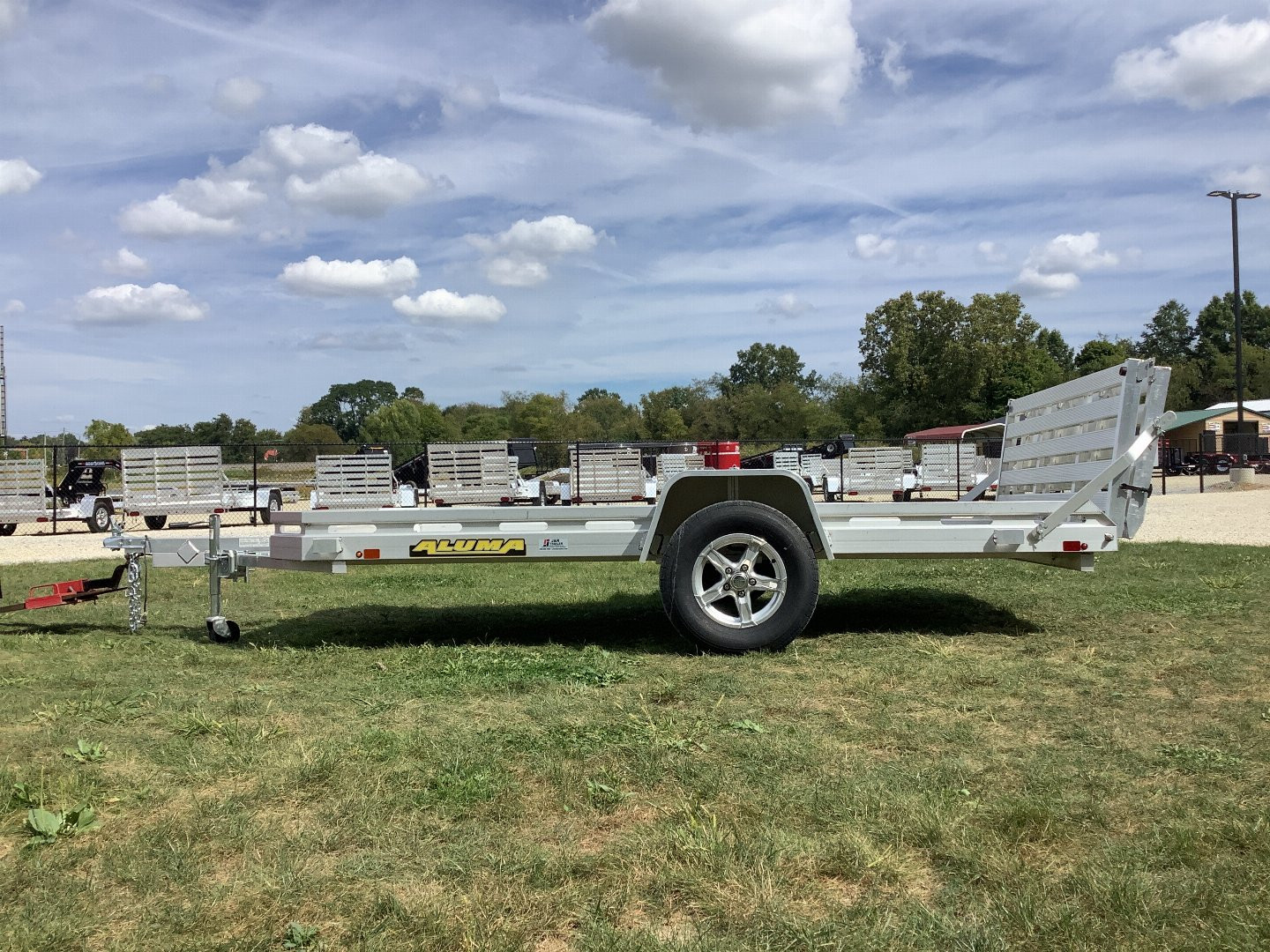 New 2025 ALUMA 7712H-S-BT Utility Trailer