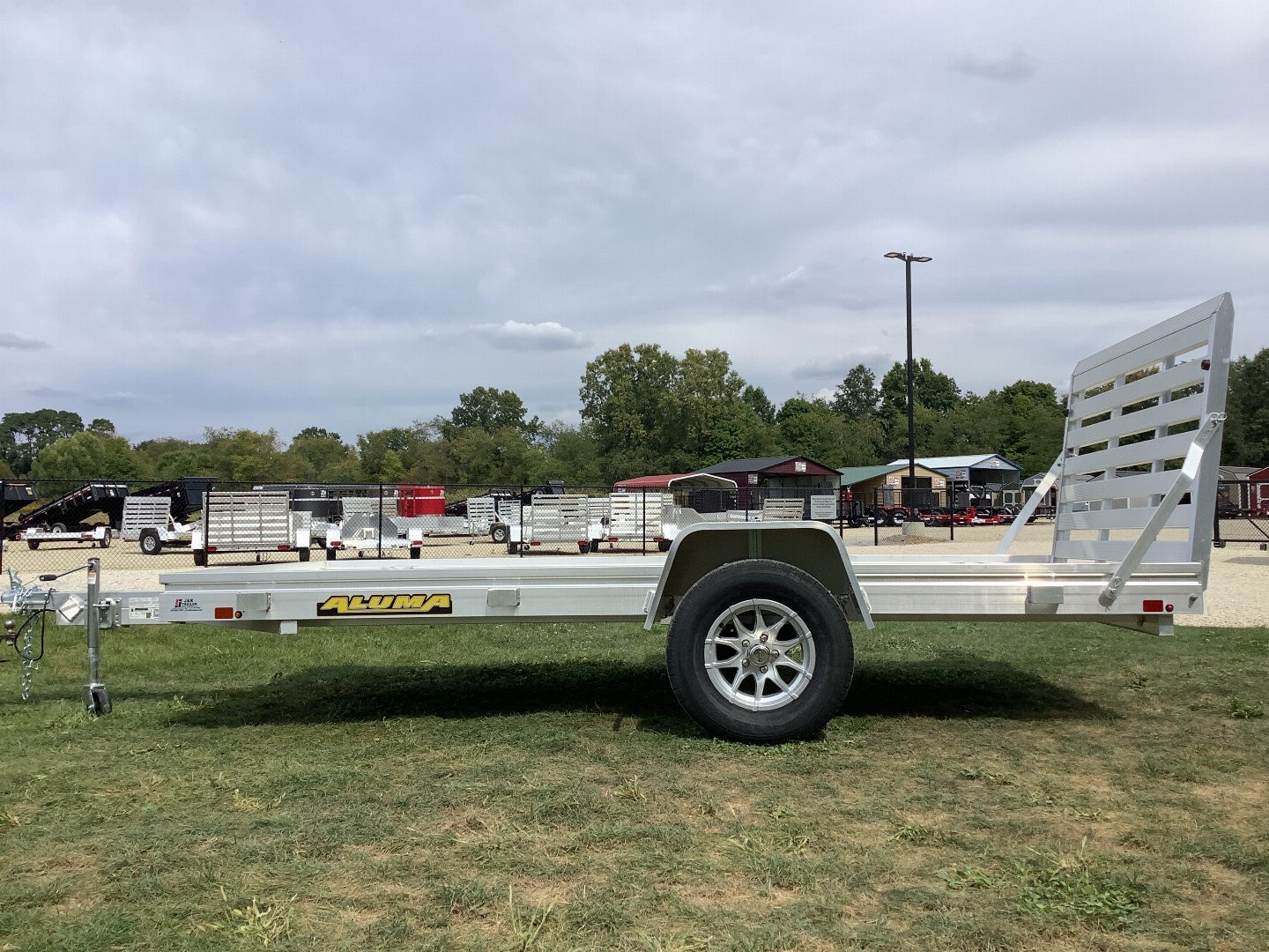 New 2024 Aluma 6812H-S-TG Utility Trailer for sale in Orrville, OH