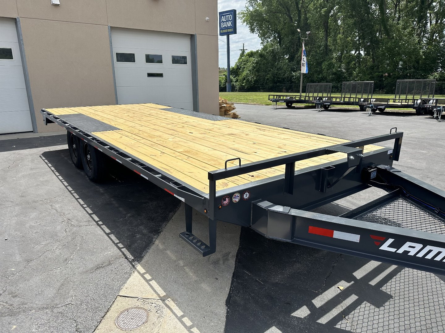 New 2024 Lamar Trailers F8 102x20 14K Equipment Trailer