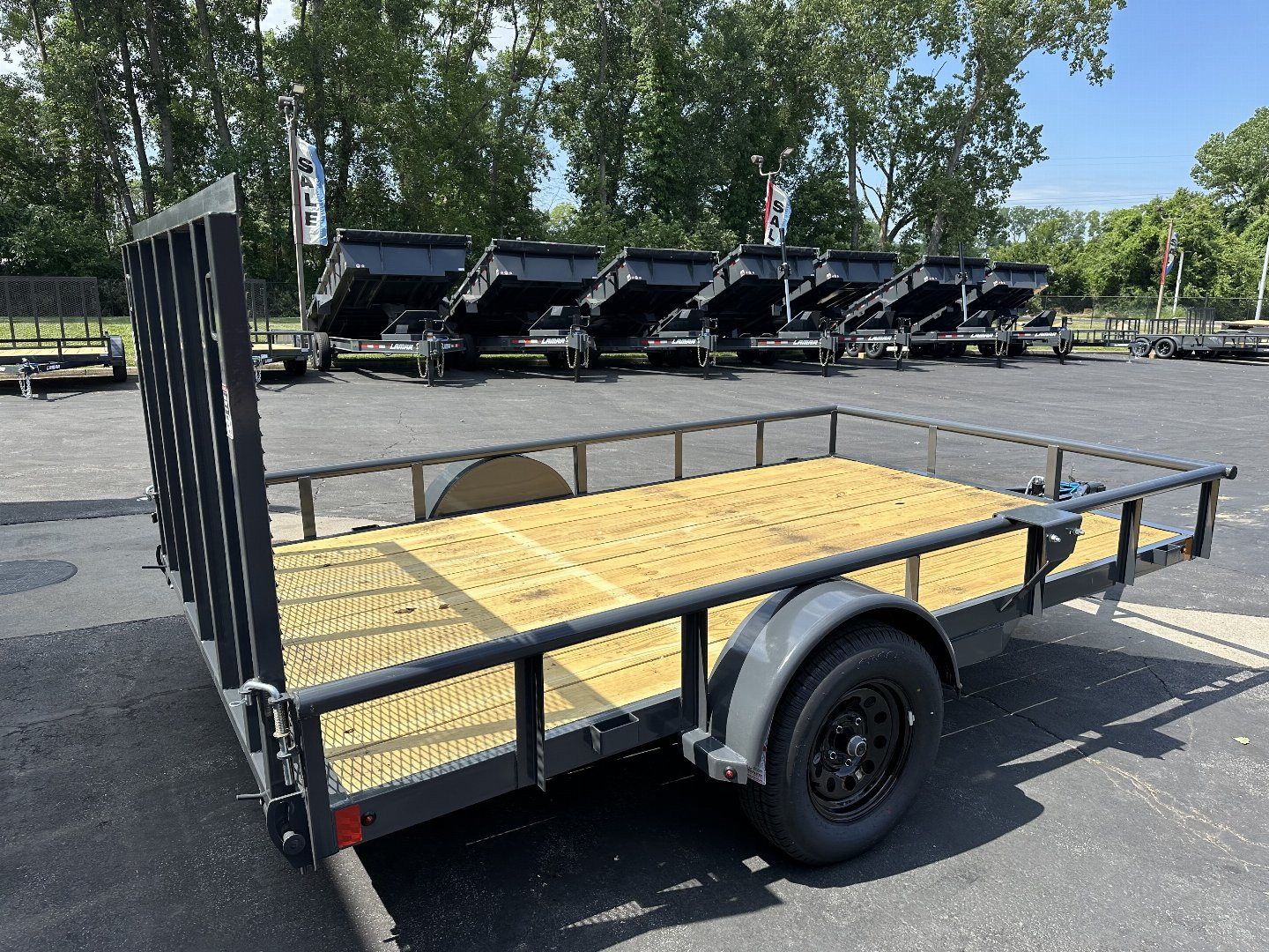 New 2024 LAMAR TRAILERS UC 83x12 7K Utility Trailer for sale in Kansas ...