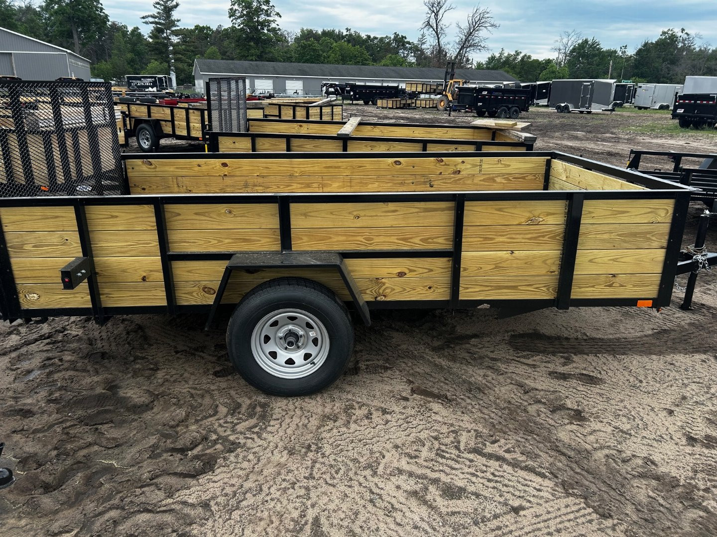 New 2025 AMO 3K 6X12 WOODSIDE Utility Trailer for sale in Grayling, MI