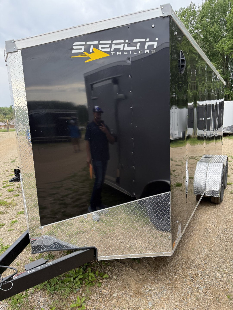 New 2025 Stealth Trailers 7X16 W/ 78" INTERIOR Cargo / Enclosed Trailer