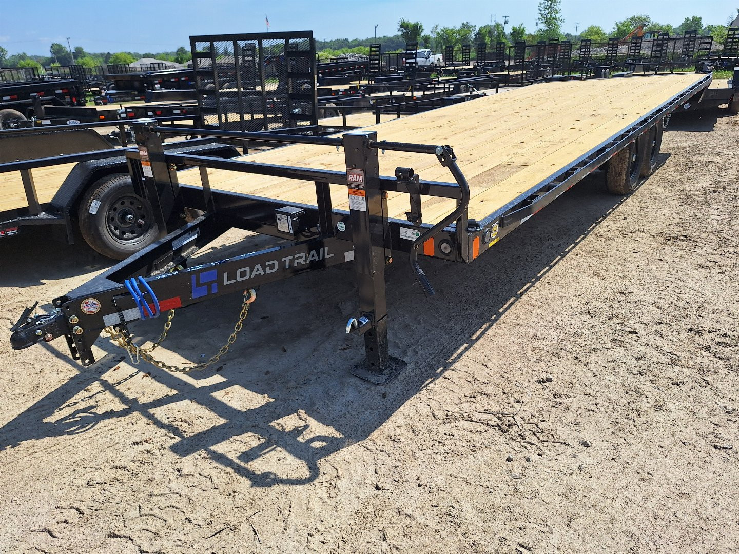 New 2026 Load Trail 102x24' Flat Deck Deckover Trailer