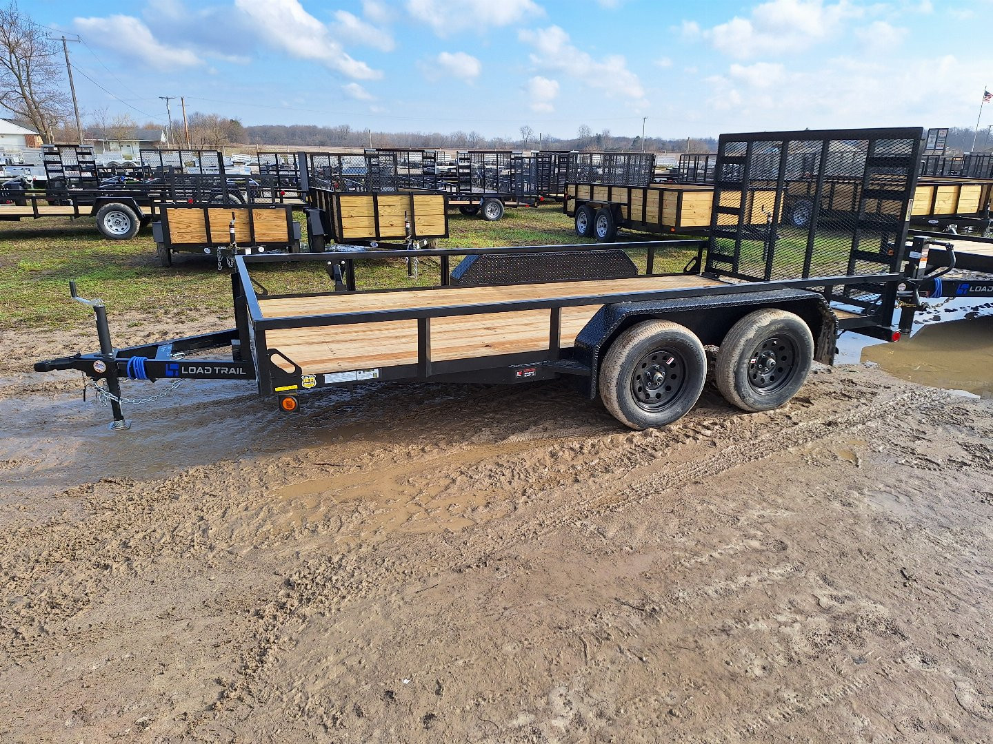 New 2025 Load Trail 83x14' Tandem Axle Landscape Trailer