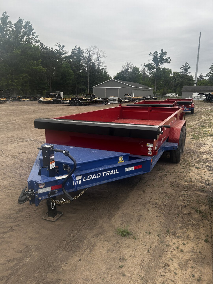 New 2025 Load Trail RED WHITE AND BLUE 83x14 14k Dump Trailer for sale ...