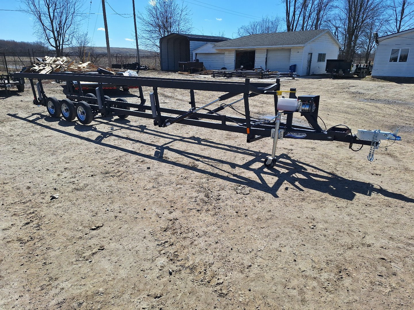 New 2025 HOOSIER 28' Boat Trailer