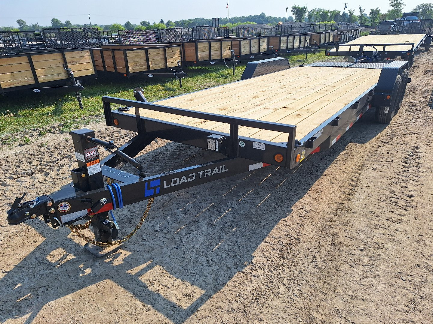 New 2025 Load Trail 83x22 Equipment Trailer for sale in New Boston, MI