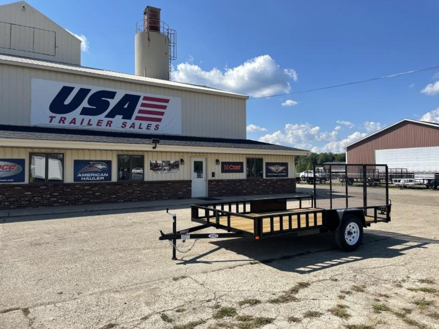 New 2025 AMO 82X12 3K ATV Landscape Trailer