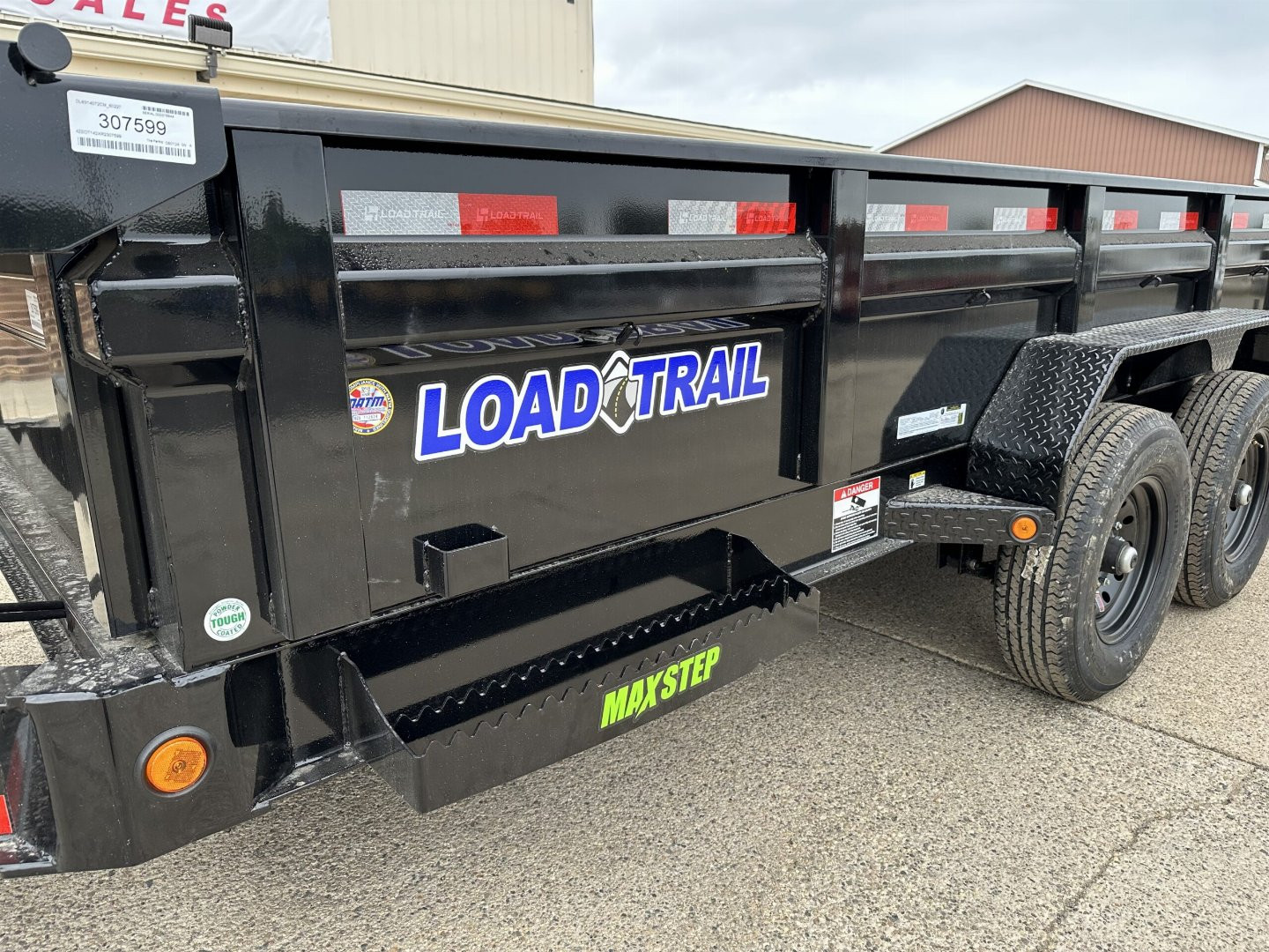 New 2025 Load Trail DL 83"X14' 14K Low Pro Dump Trailer