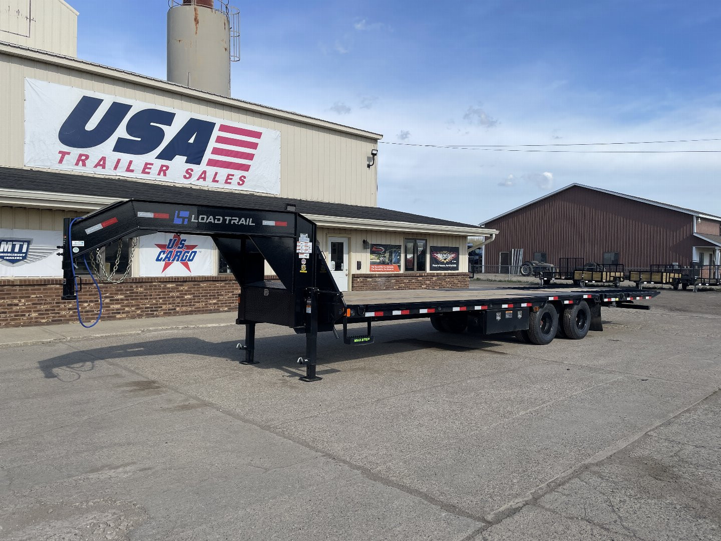 New 2025 Load Trail 102x32 24K Gooseneck Trailer w/10ft Hydraulic ...